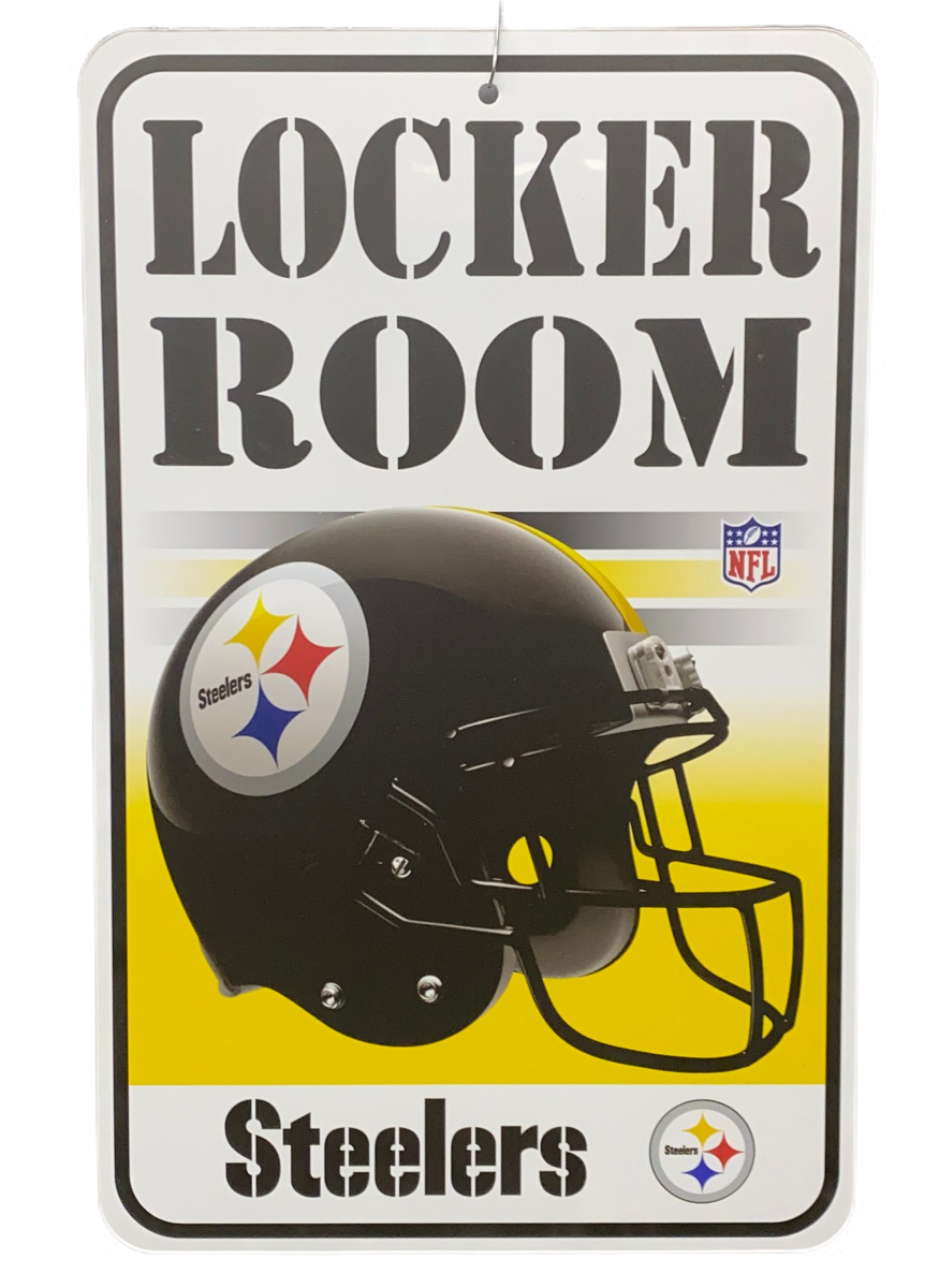 LETRERO NFL LOCKER ROOM STEELERS – FANS SHOP