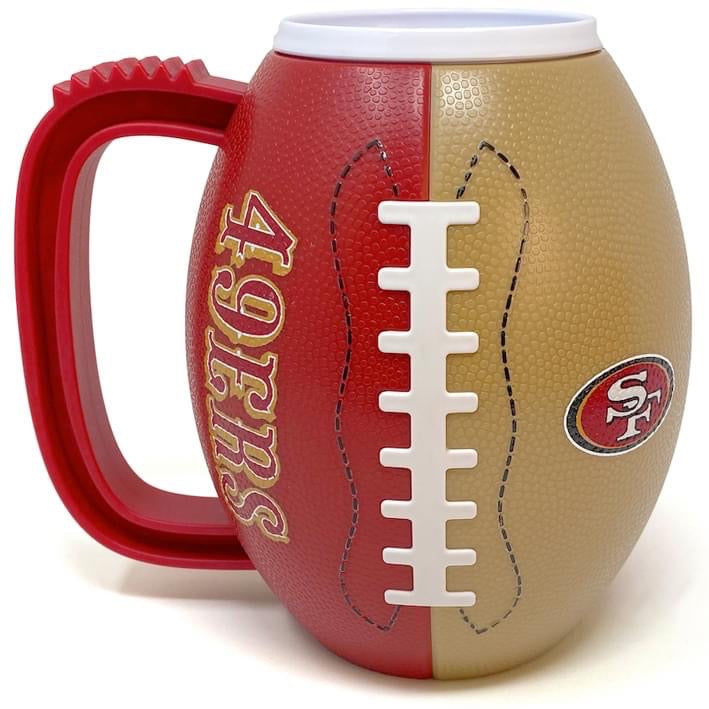 TARRO FOOTBALL MUG 49ERS – FANS SHOP